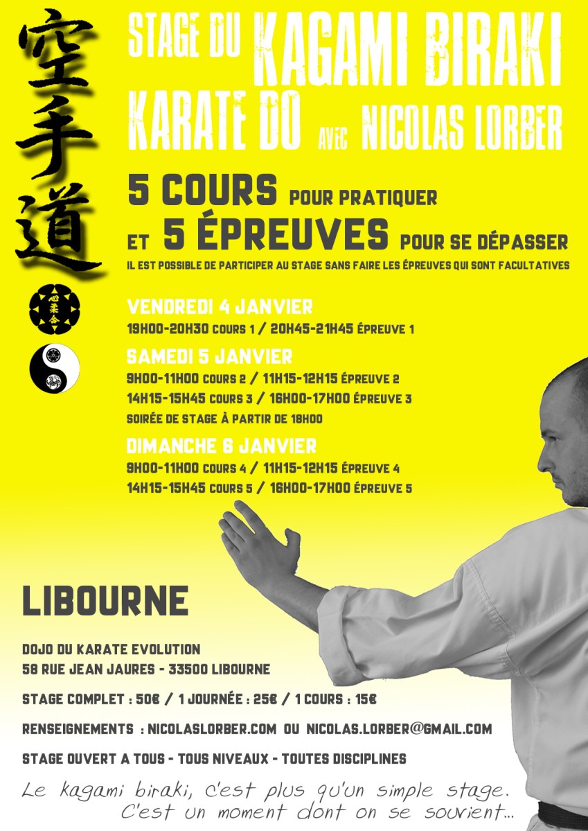 Grand stage du Kagami Biraki les 4, 5 et 6 janvier 2019 – NicoBudo